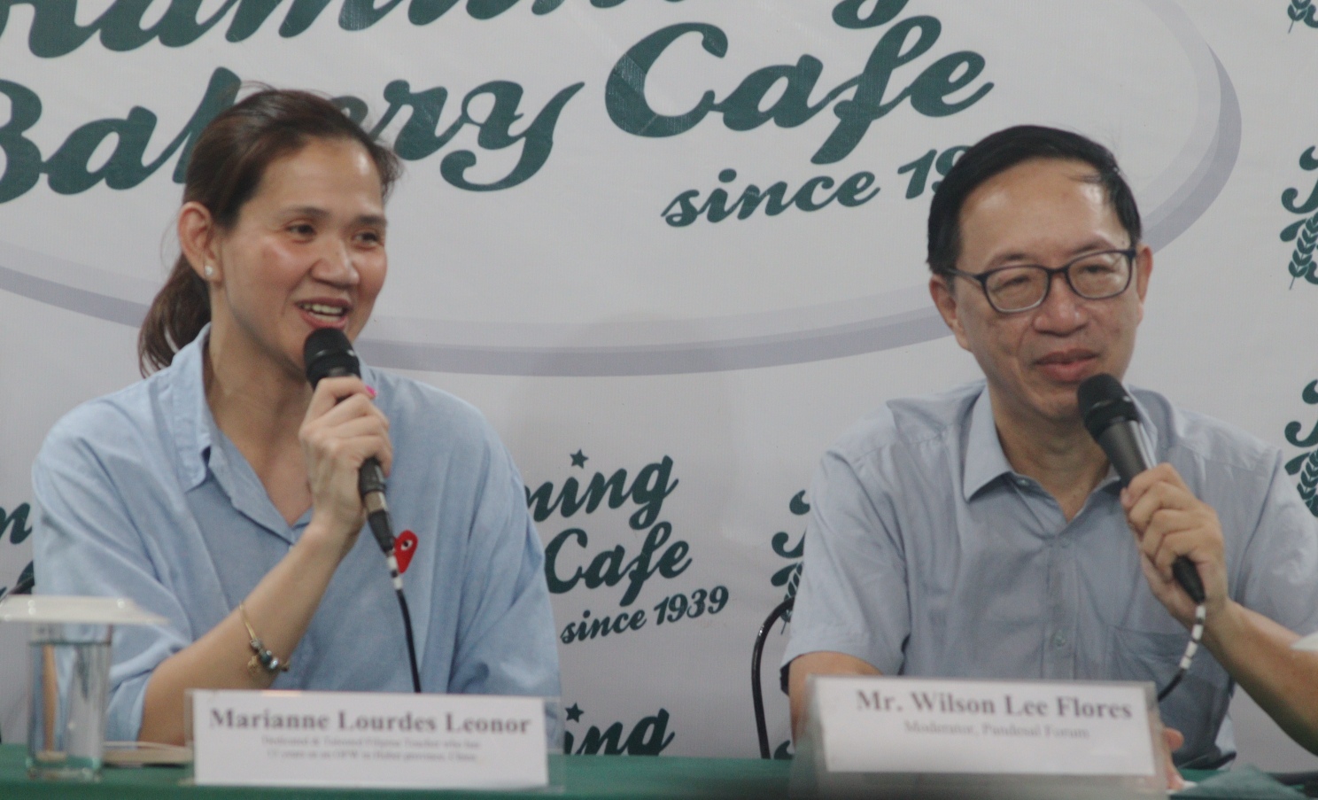 TALENTED FILIPINA TEACHER OFW MARIANNE LOURDES LEONOR WITH WILSON LEE ...