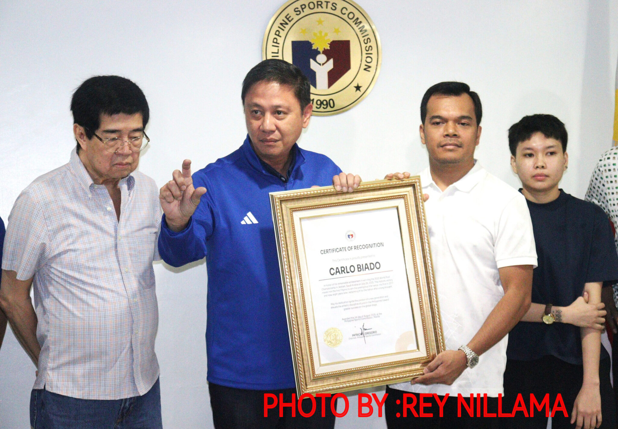 Carlo Biado wagi ng dalawang beses sa World Pool Championship na kauna-unahang Pinoy na nakagawa ...