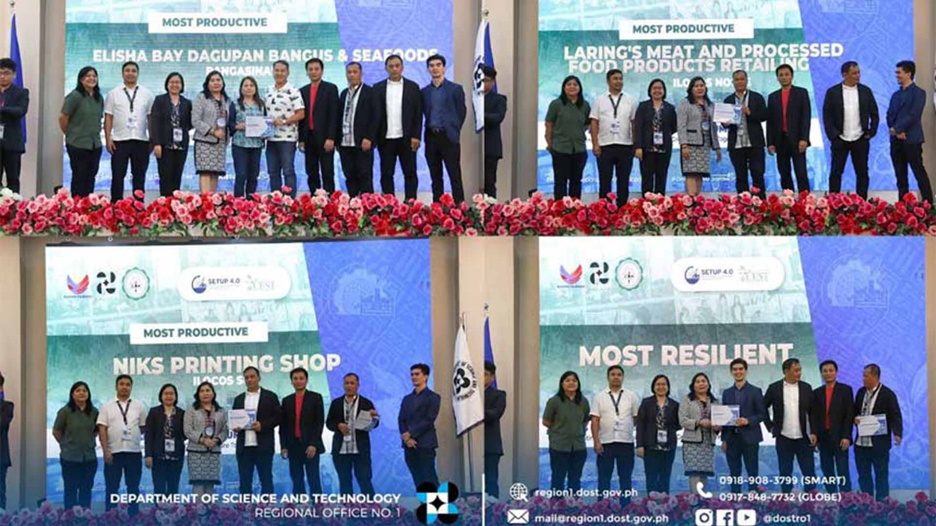 2024 SETUP PRAISE AWARDS RECOGNIZE EXCELLENCE IN MSMEs ACROSS REGION 1 ...